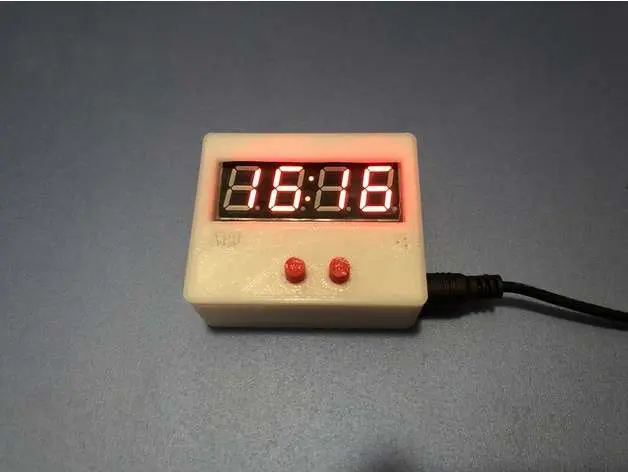 Free Electronics & RC (Remote Control) STL Download - C51 4 Bit clock ...