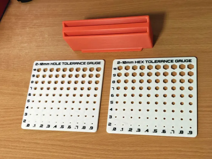 3D Printer Files | 3MF File | Metric Tolerance Gauge (2mm-10mm) with ...