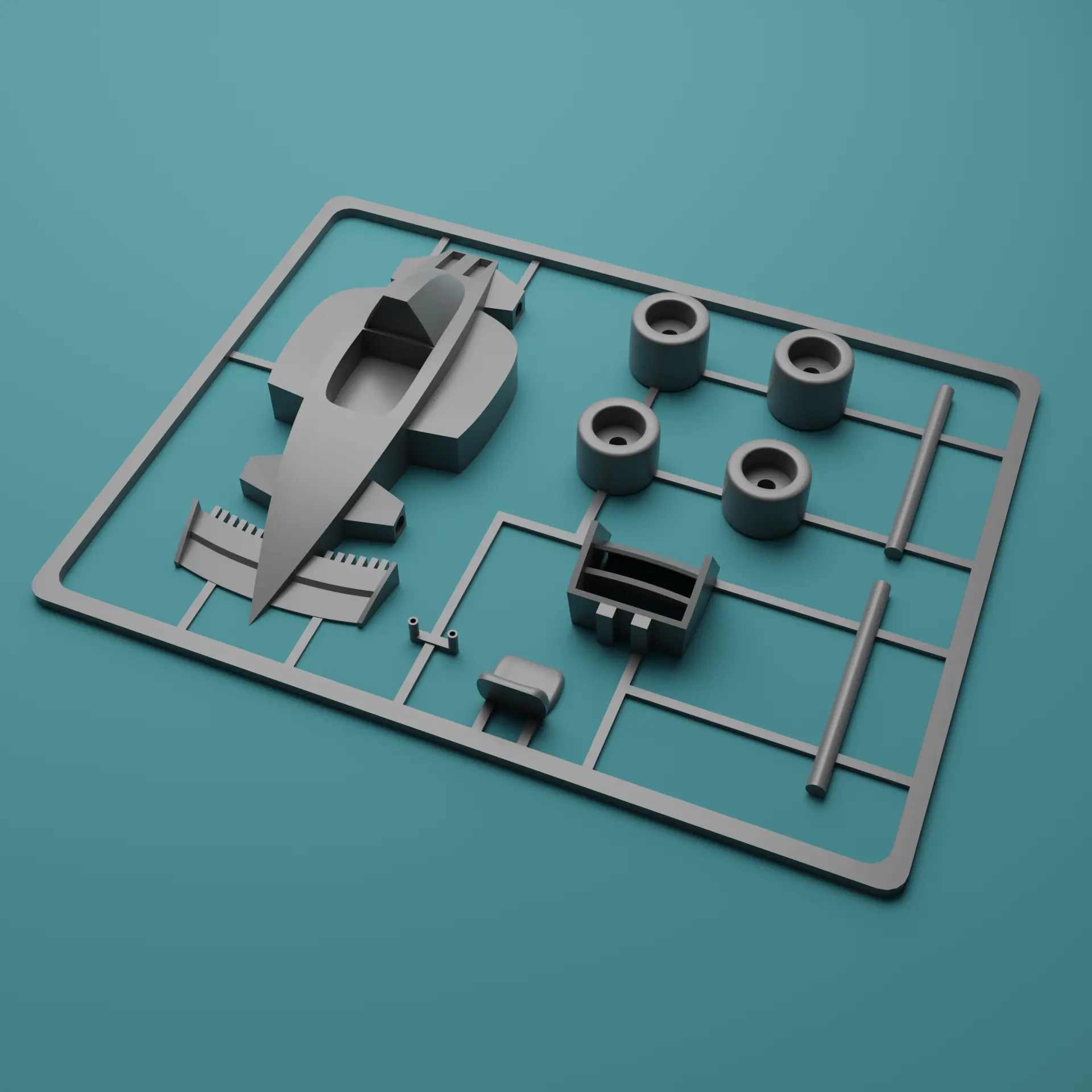 TARJETA KIT COCHE F1 | 3D models download | Creality Cloud