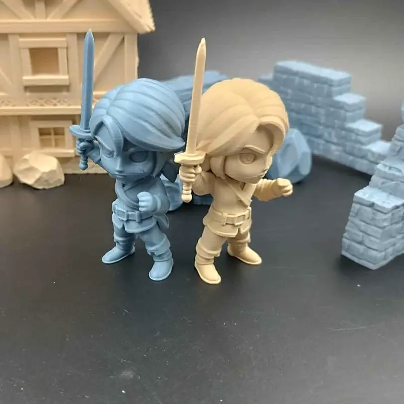 Fichier pour Imprimante 3D | Fichier 3MF | Chibi Ciri The Witcher - Toy | Creality Cloud