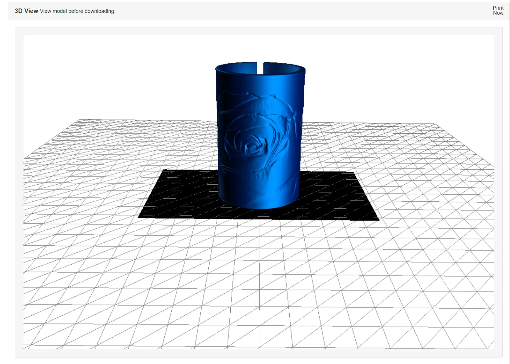 3D Printer Files | 3MF File | Rose Lithophane | Creality Cloud