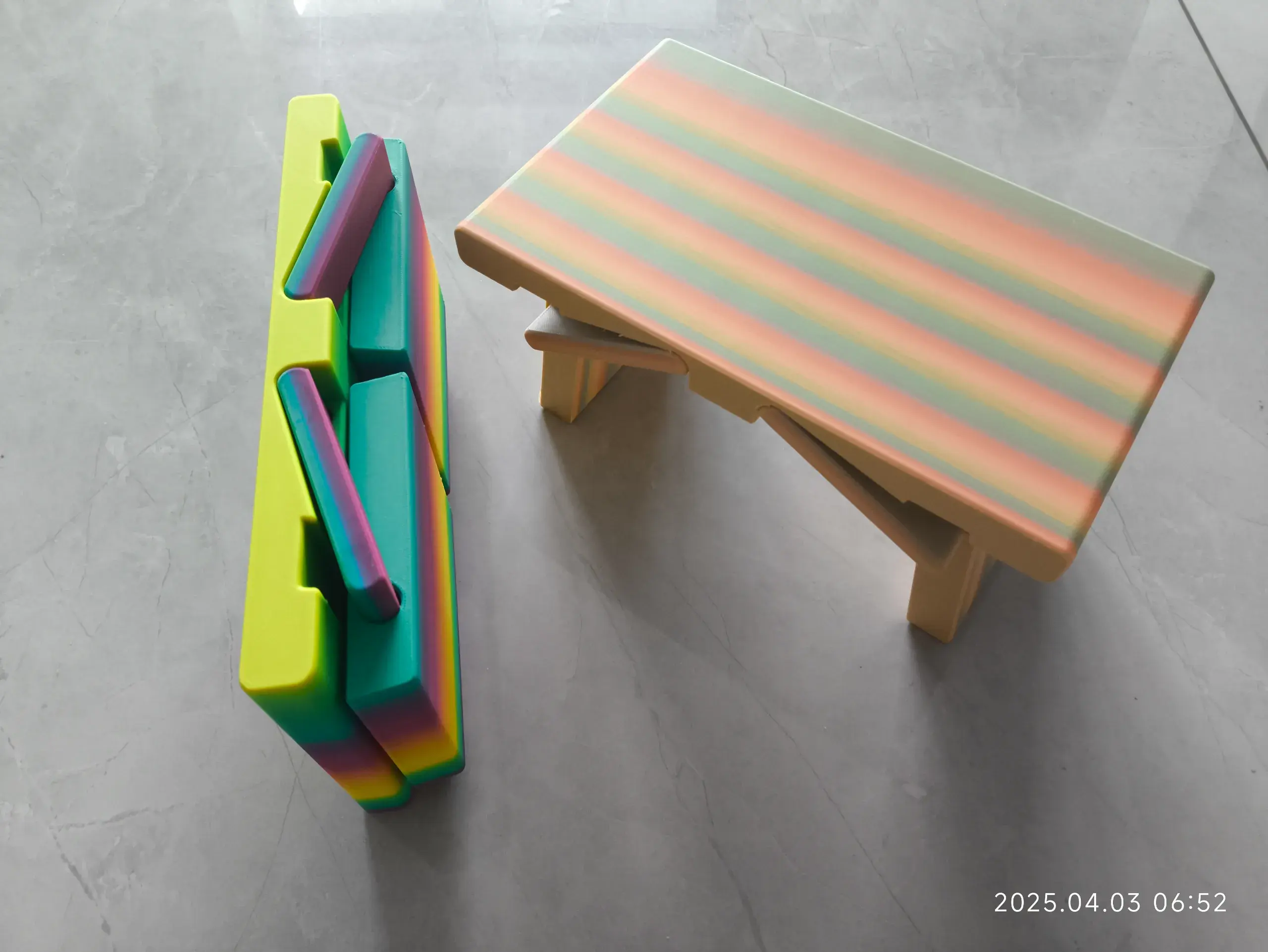 3D Printer Files | 3MF File | Folding stool - super strong load-bearing ...