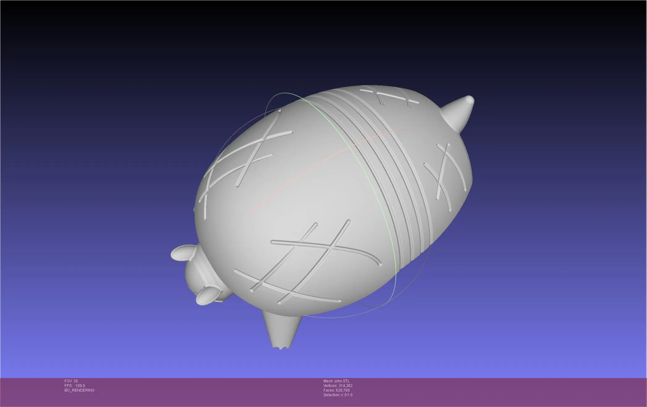 Characters & Creatures STL Download - Basic Kyuuketsuki John Figureby ...