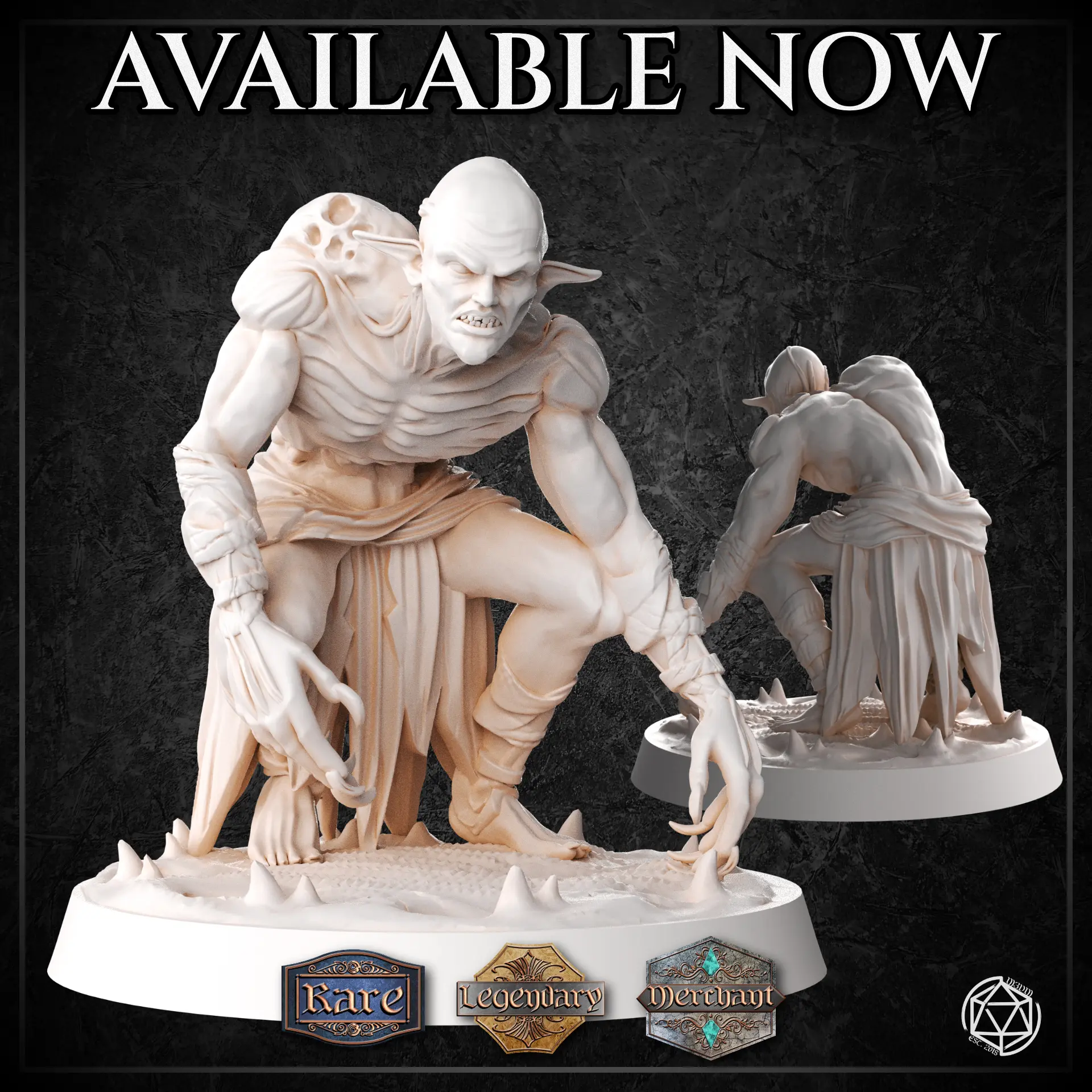 Other STL Download - Graveyard Ghouls - (2 Versions)by M3DM