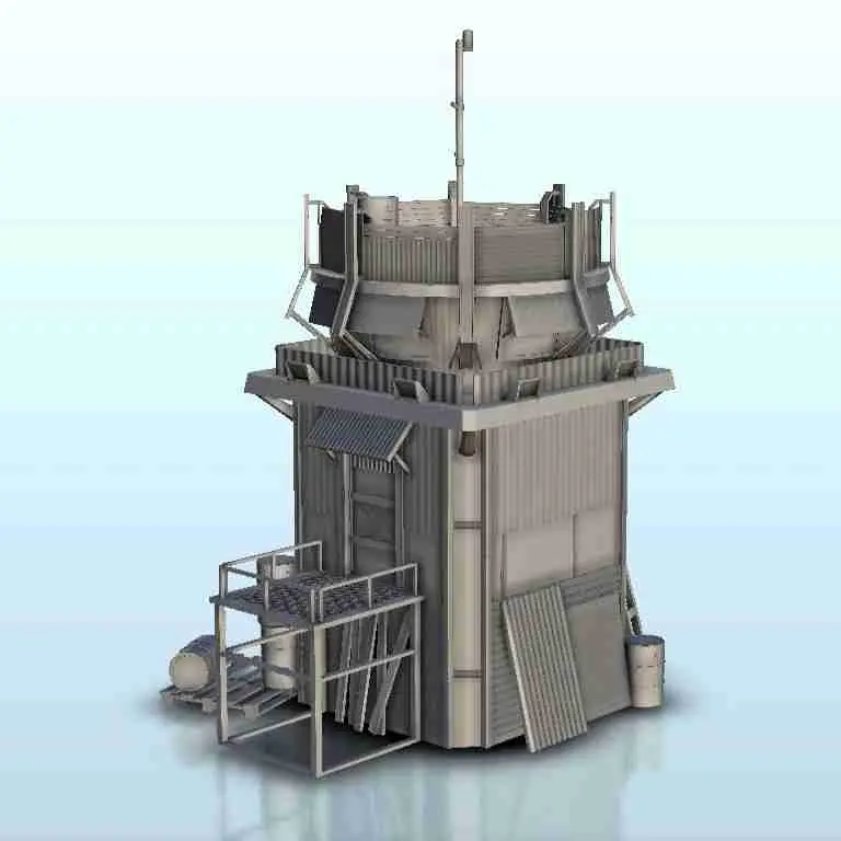 Other STL Download - Post-apocalyptic Refuge - modern scenery ...