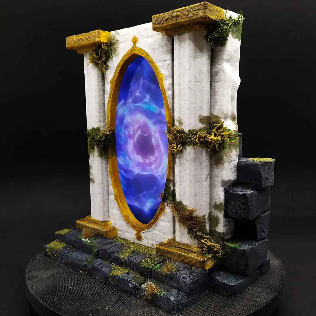 Game Props STL Download - Magic Role-Playing Portalby Abe Illustrations