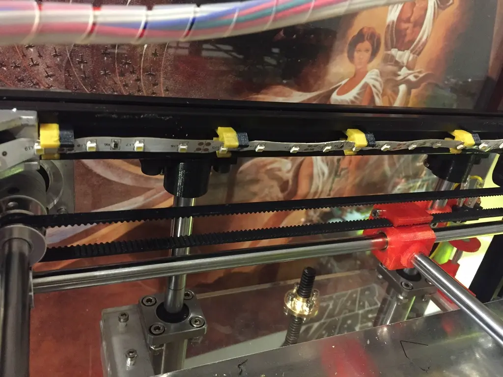 LED strip Bracket for 2020 Aluminum Extrusion | 3D models download ...