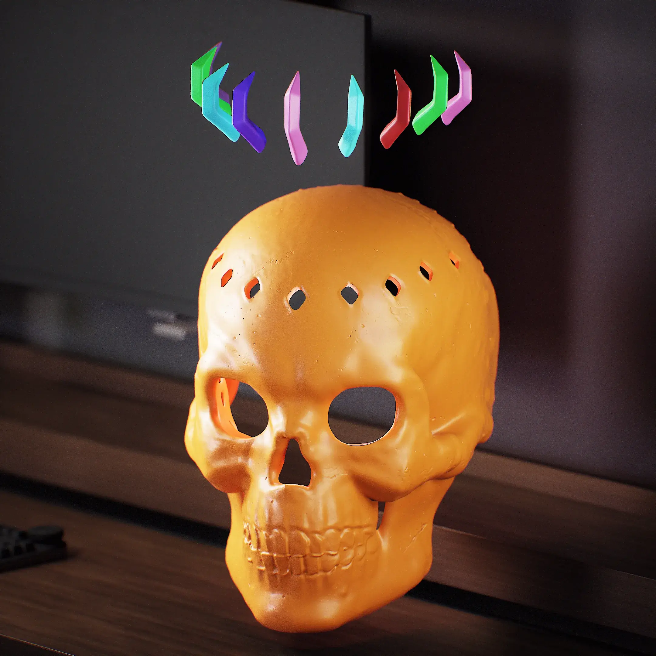 Cosplay STL Download - Diablo 4 - Diablo IV The Skull Knight Mask Real ...