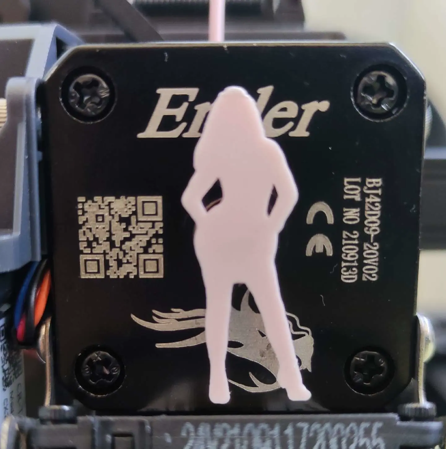 3D Printer Files | 3MF File | Pinup girl Extruder Fan Vizualizer ...