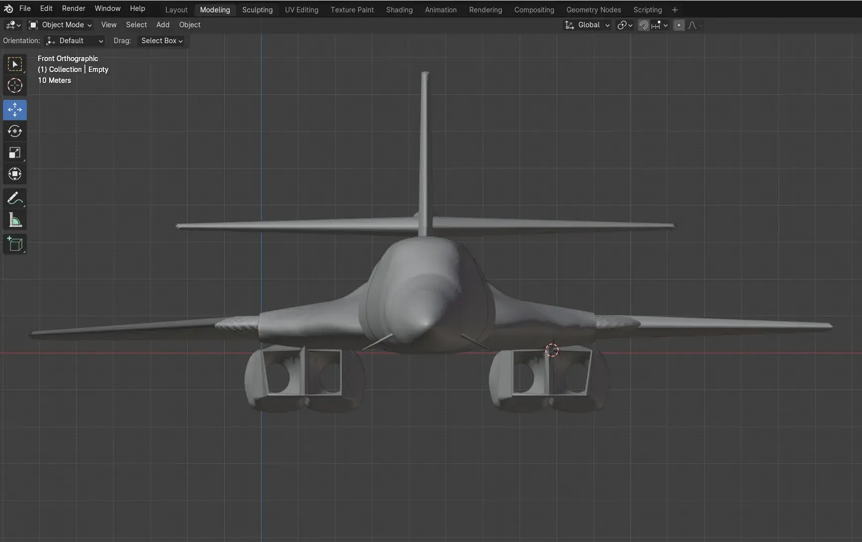 Free Other STL Download - B-1 Lancer w/sweep wingsby Pat 1954
