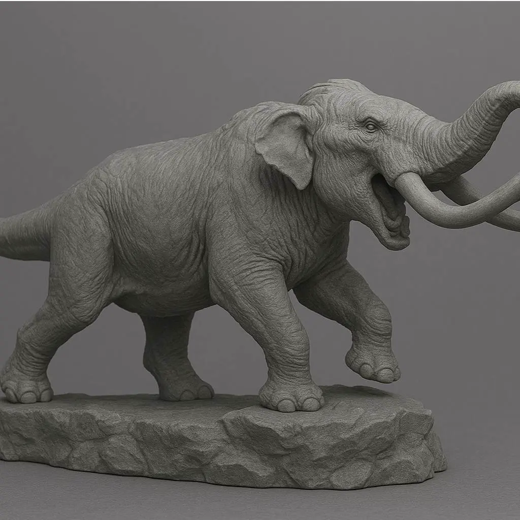3D Printer Files | 3MF File | detailed elephand model | Creality Cloud