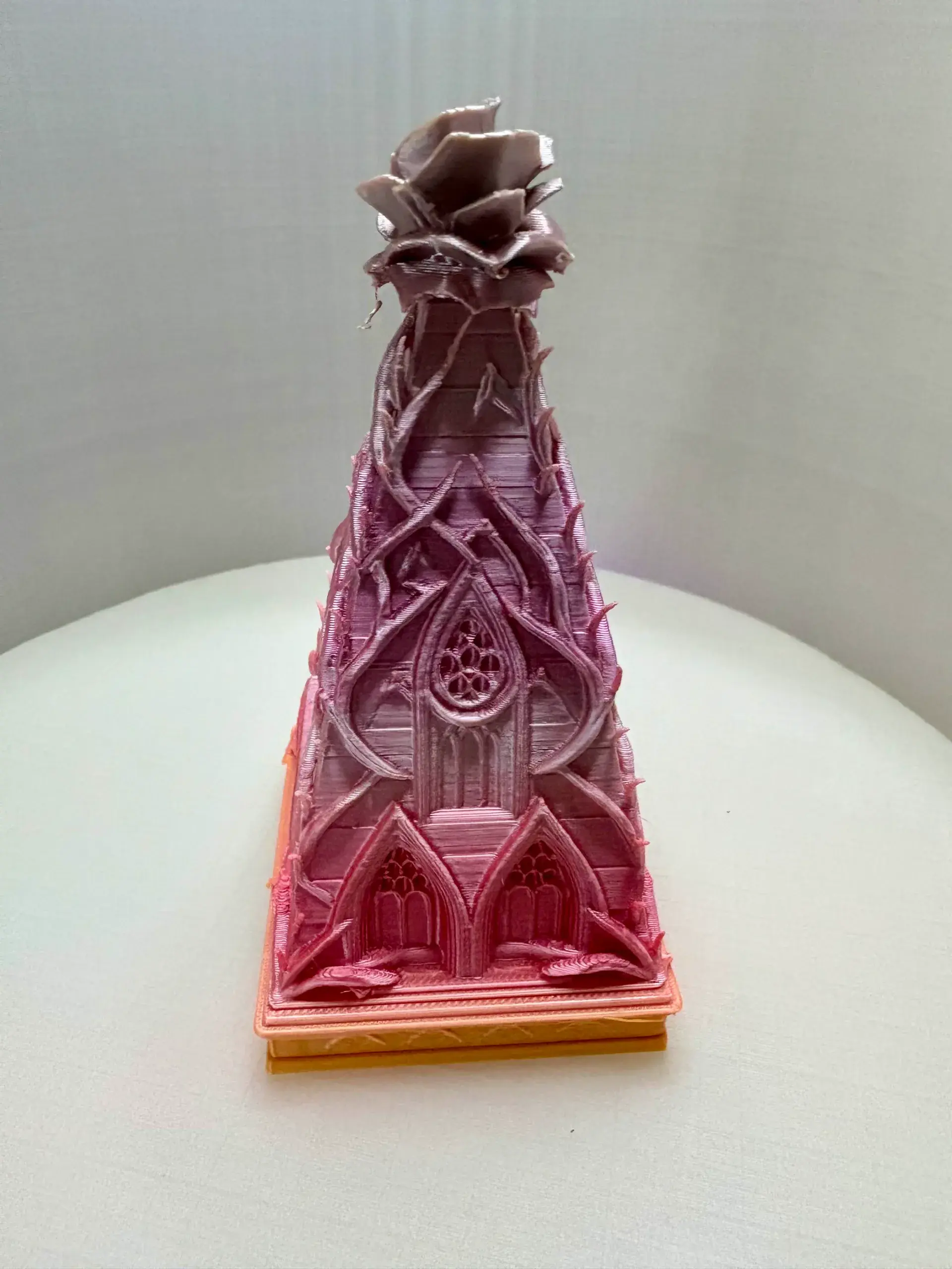 3D Printer Files | 3MF File | Gothic rose pyramid | Creality Cloud