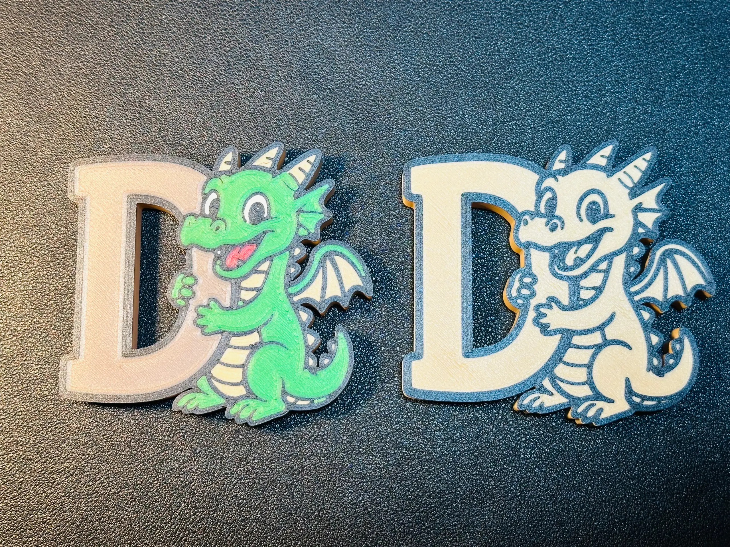 3D Printer Files | 3MF File | Letter D “Dragon” 🐾 Animal Alphabet ...