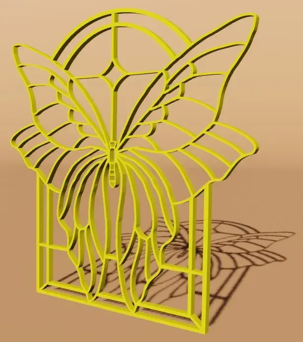 3D Printer Files | 3MF File | butterfly in freedom | Creality Cloud