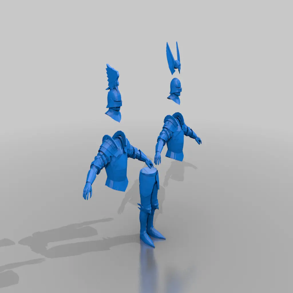 Free Other STL Download - demigryph riders - empire knights - tmby SMT_M 🦊