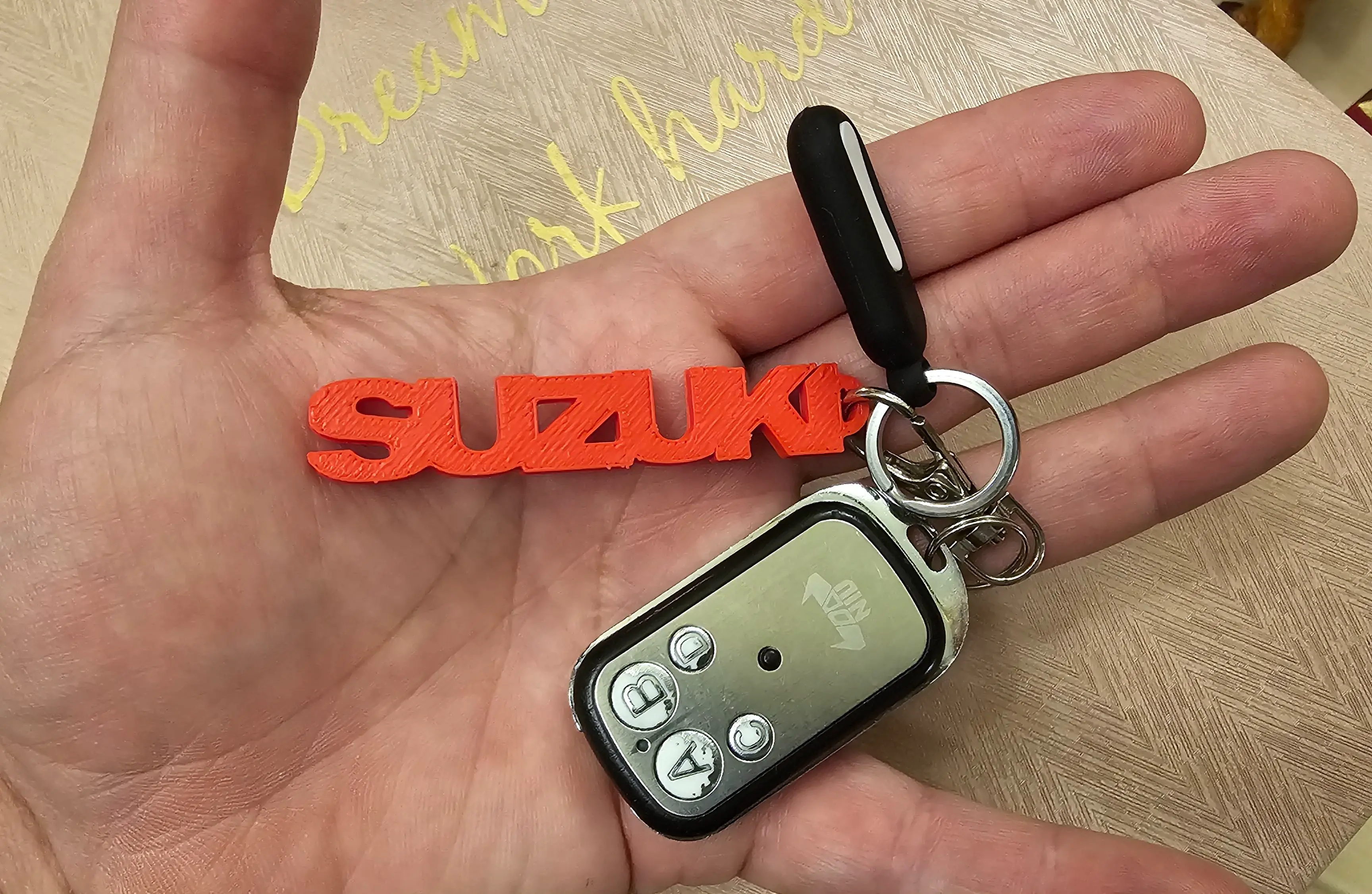 3D Printer Files | 3MF File | Suzuki key ring | Creality Cloud