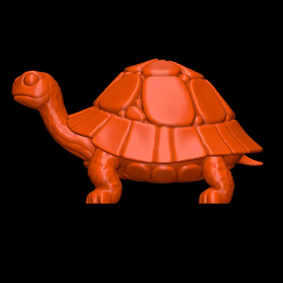 Home Decorations & Ornaments STL Download - Cute Curious Turtleby magann
