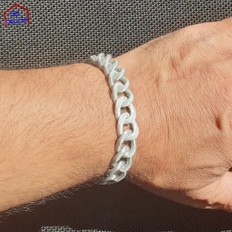 Jewelry & Accessories STL Download - BRACELET-Cuban Chainby 3dhoome