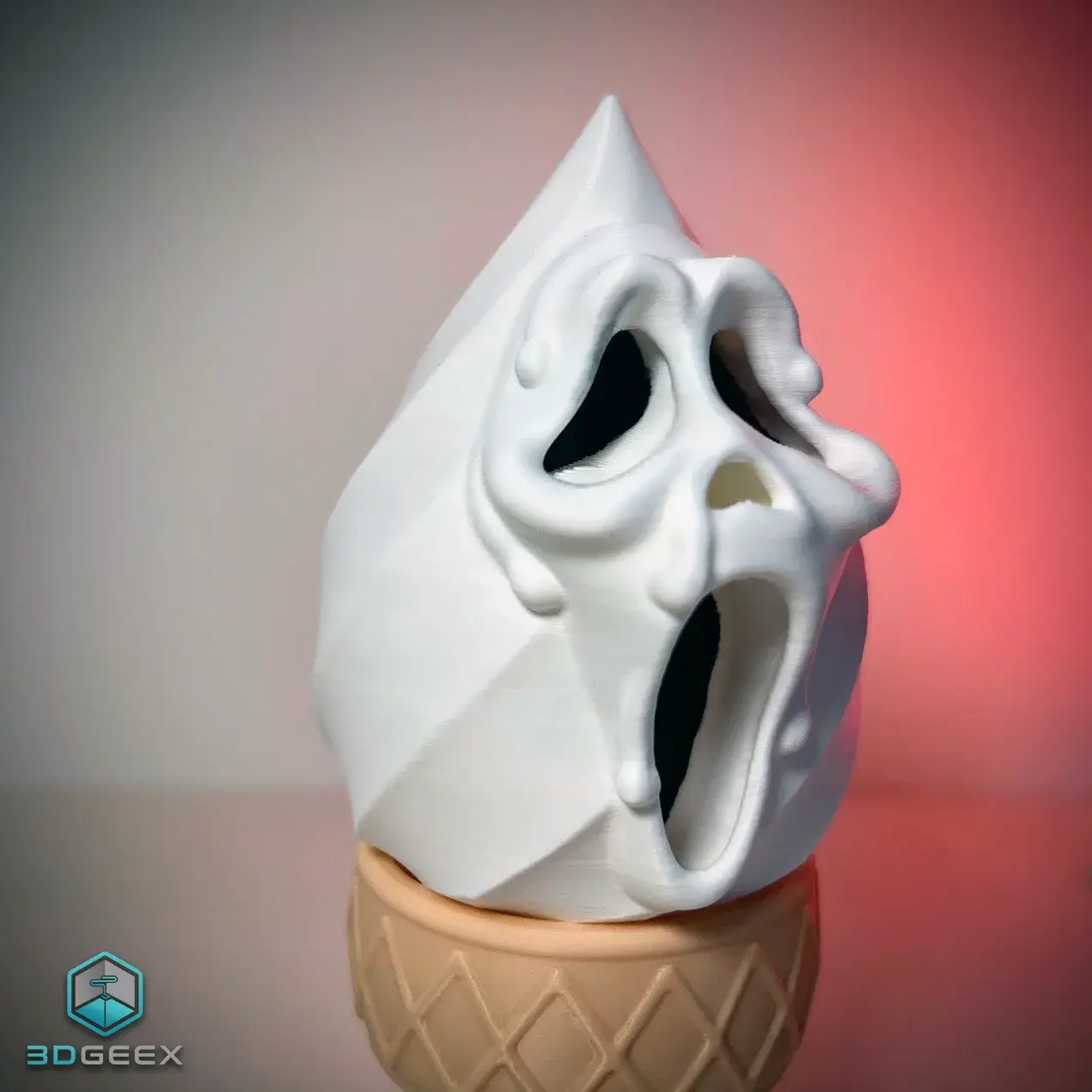 Other STL Download - I Scream: Skull, Zombie & Ghostfaceby 3DGeex