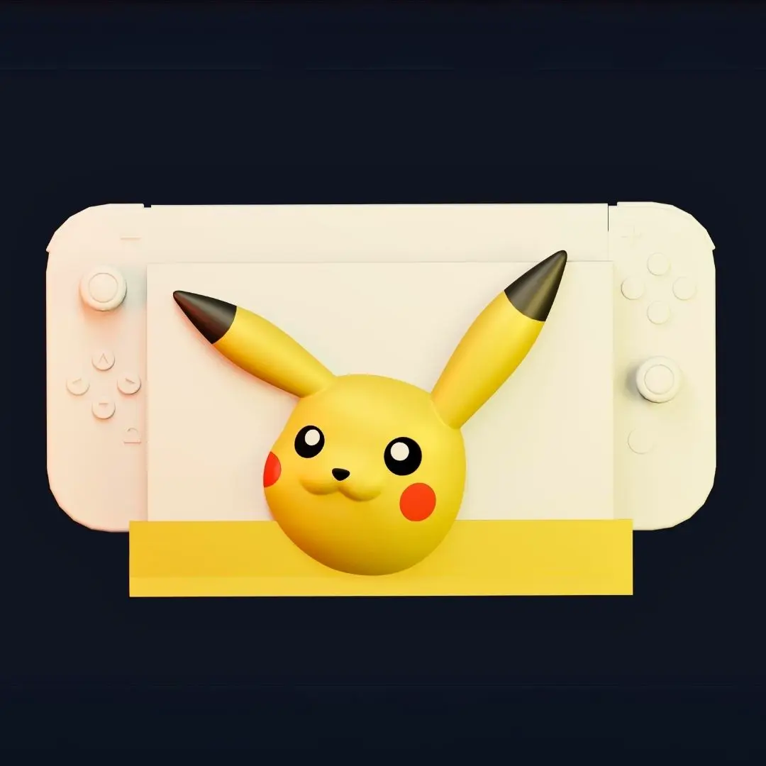 PIKACHU - NINTENDO SWITCH | 3D models download | Creality Cloud