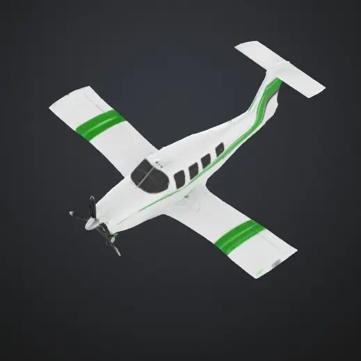 Free Vehicles & Machinery STL Download - Piper Lance PA-32RT by HobbyGuy