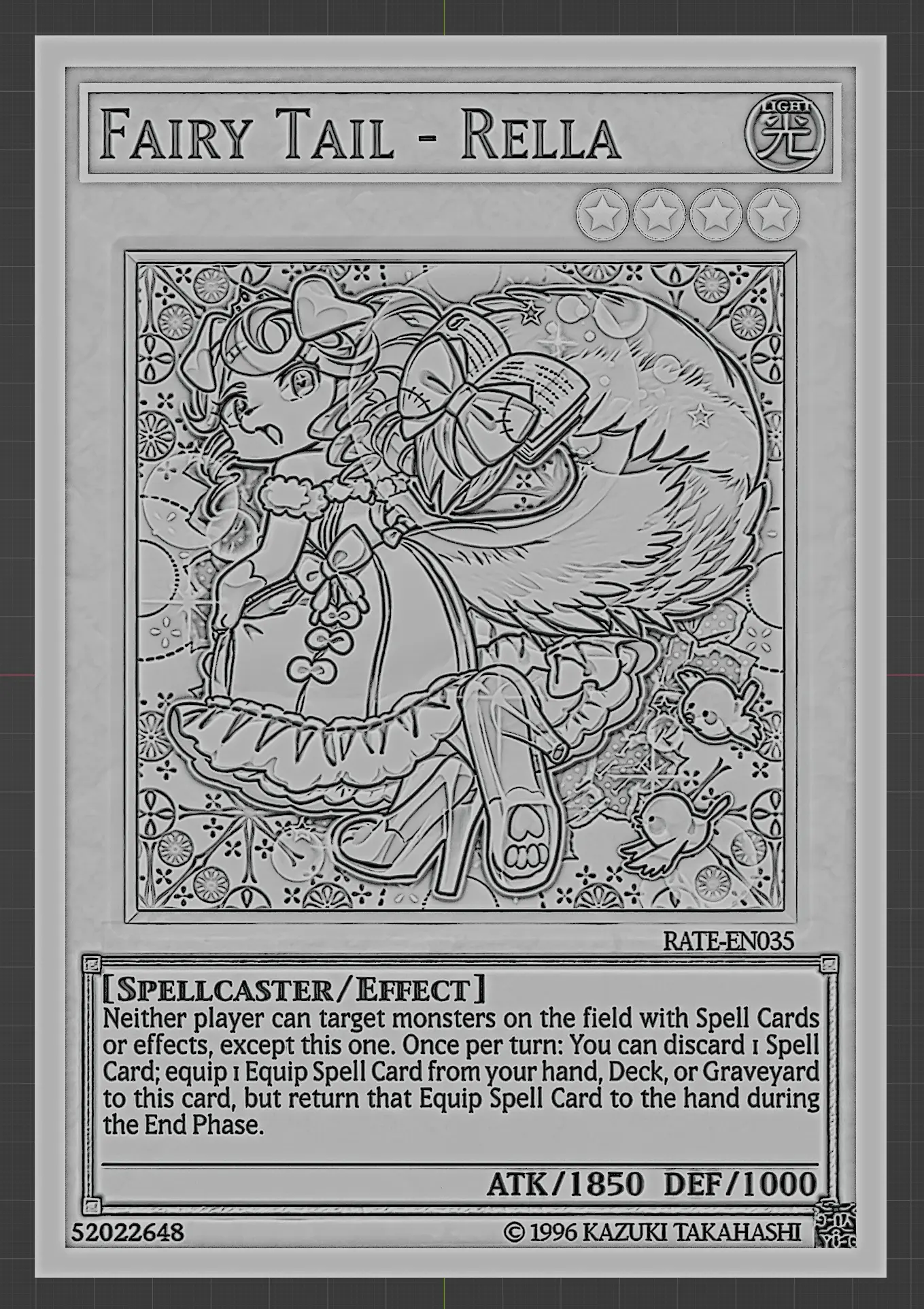 Other STL Download - FAIRY TAIL - RELLA - YU-GI-OH!by Wsonuchiha3D