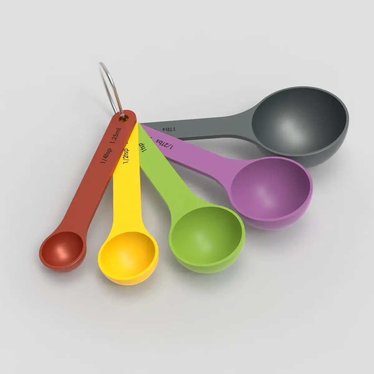 Home Appliance Accessories STL Download - Measuring Spoonsby Furqan03