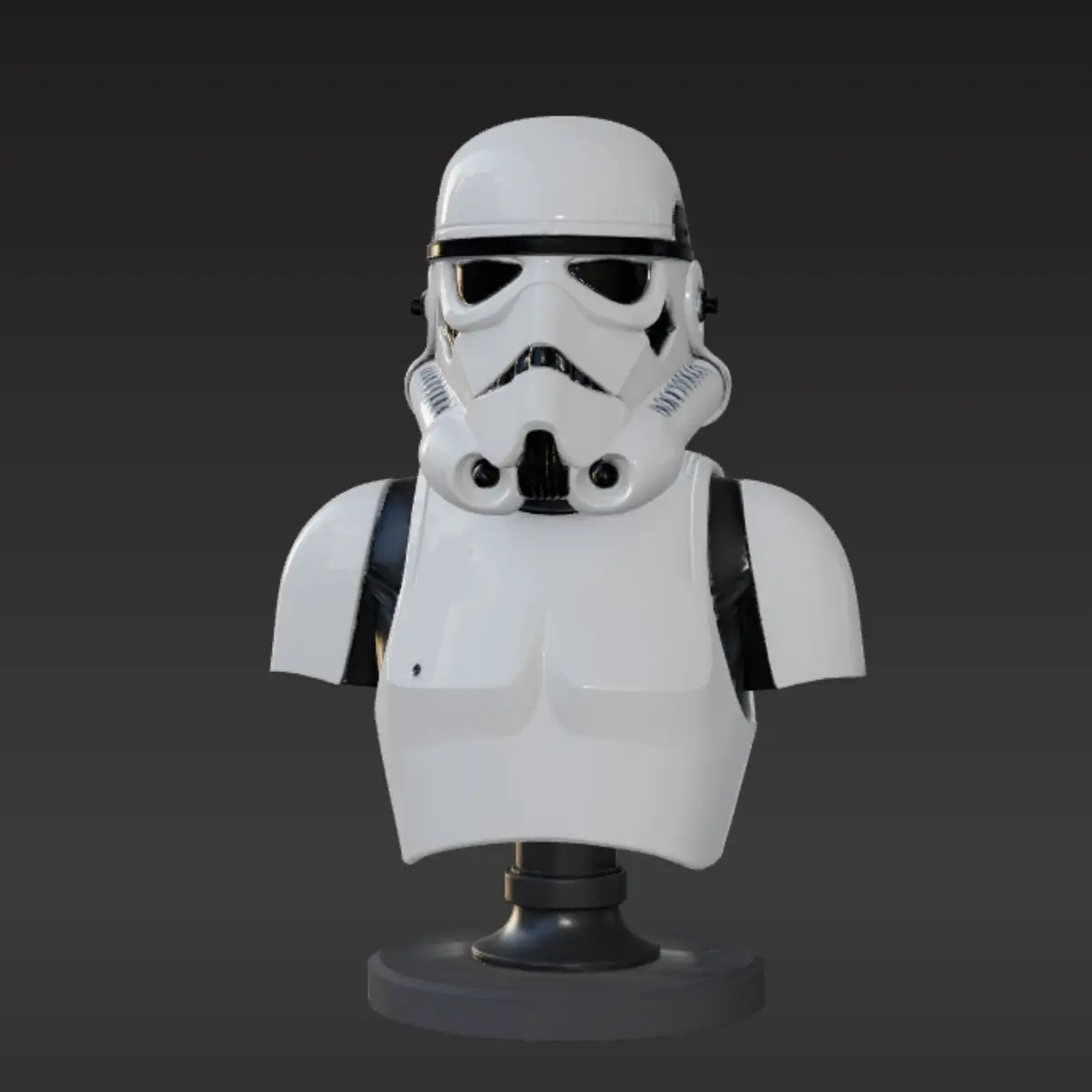 3D Printer Files | 3MF File | stormtrooper bust | Creality Cloud