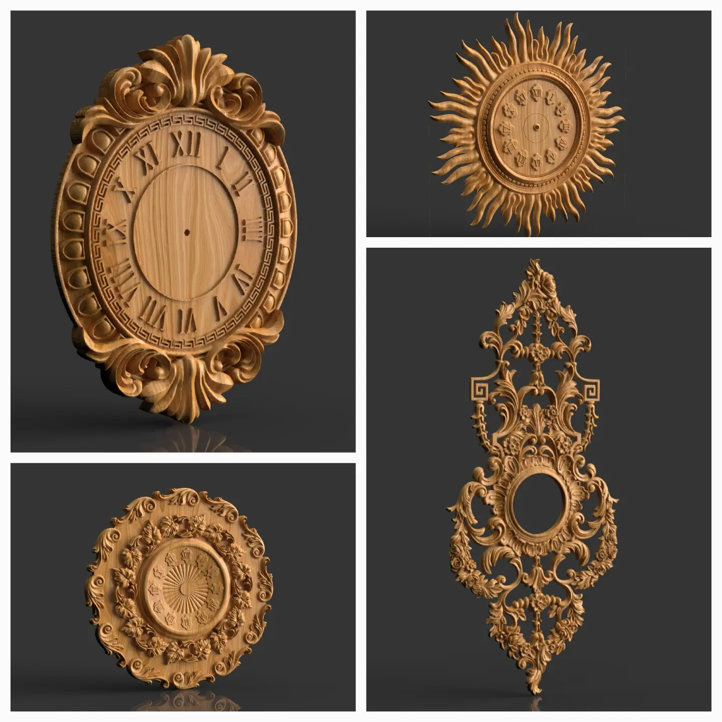 Home Decorations & Ornaments STL Download - watch, clock, time ...by ...