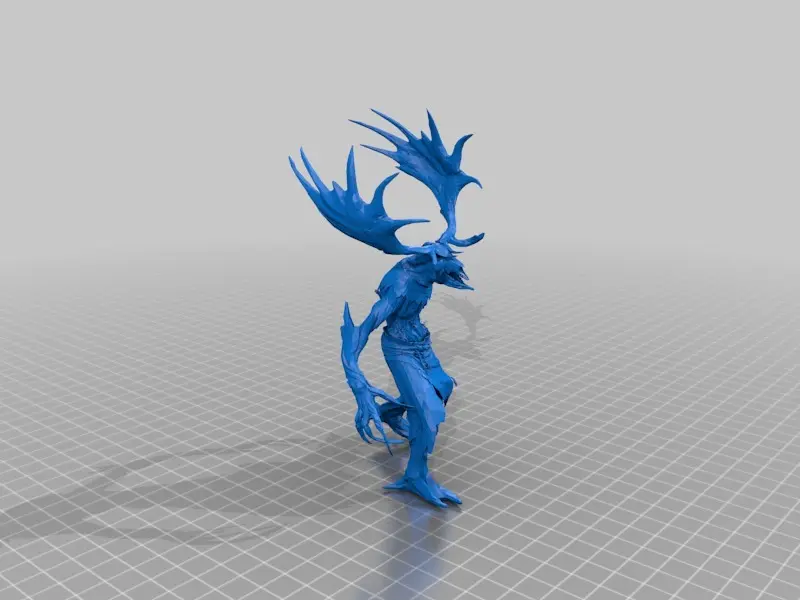 Free Characters & Creatures STL Download - wendigo nature giant - first ...