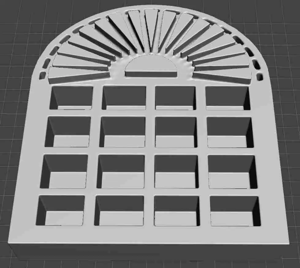 Home Decorations & Ornaments STL Download - sun ray gothic crystal ...