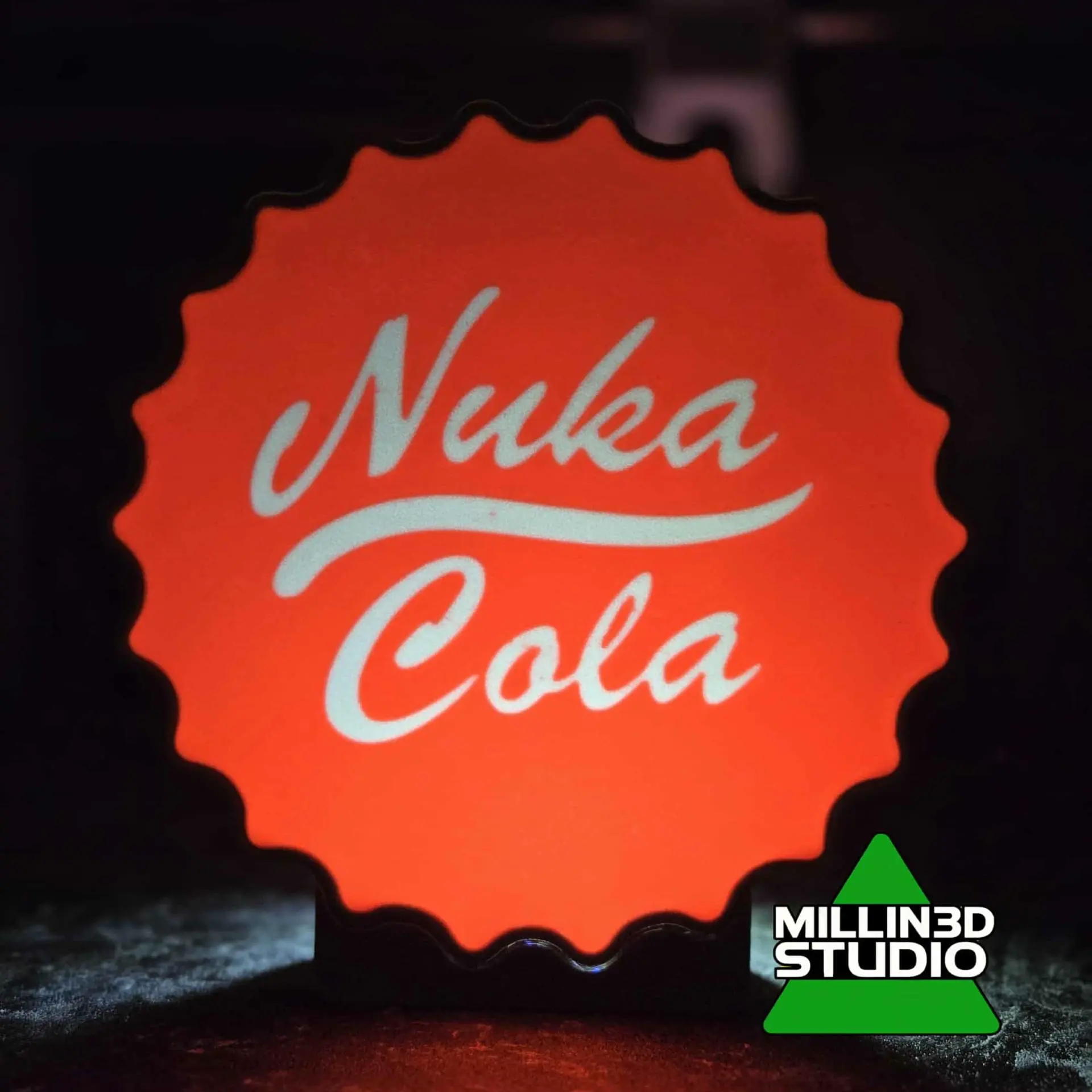 3D Printer Files | 3MF File | Fallout Nuka Cola Bottle Cap LightBox ...