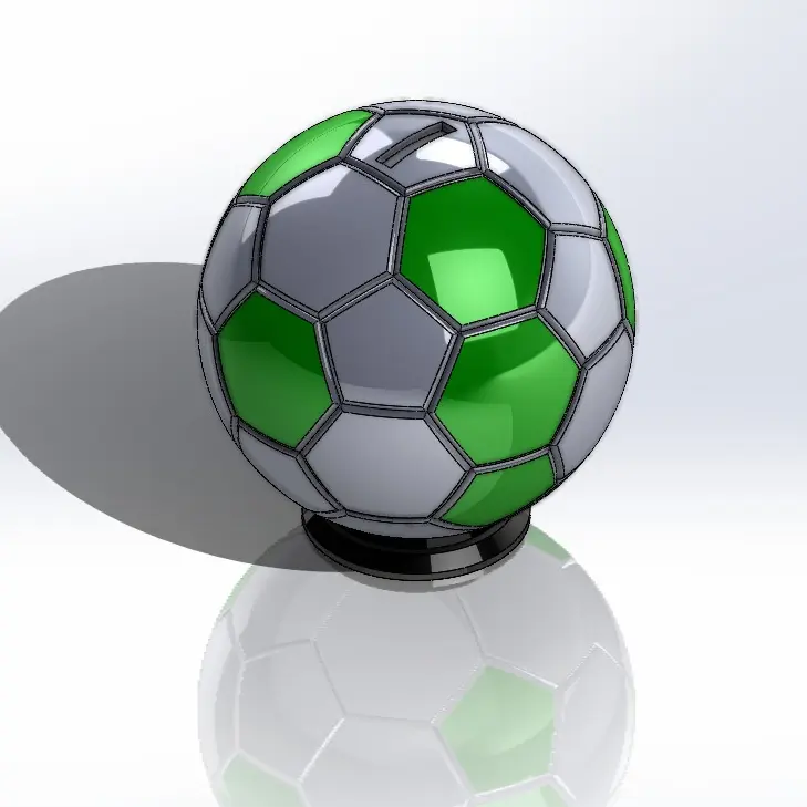 Free Other STL Download - Alcancía balón by Tata Isaac