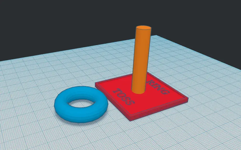 Other STL Download - Ring Toss - RingToss Game - Mini Game - Tabletopby ...