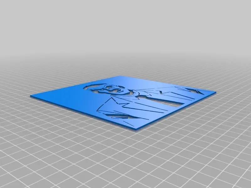 Free Digital Art STL Download - James Jonah Jameson stencilby SMT_M 🦊