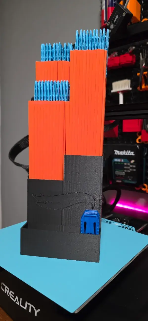 Free Other STL Download - Hotwheels Track Organizer holds up to 44 ...