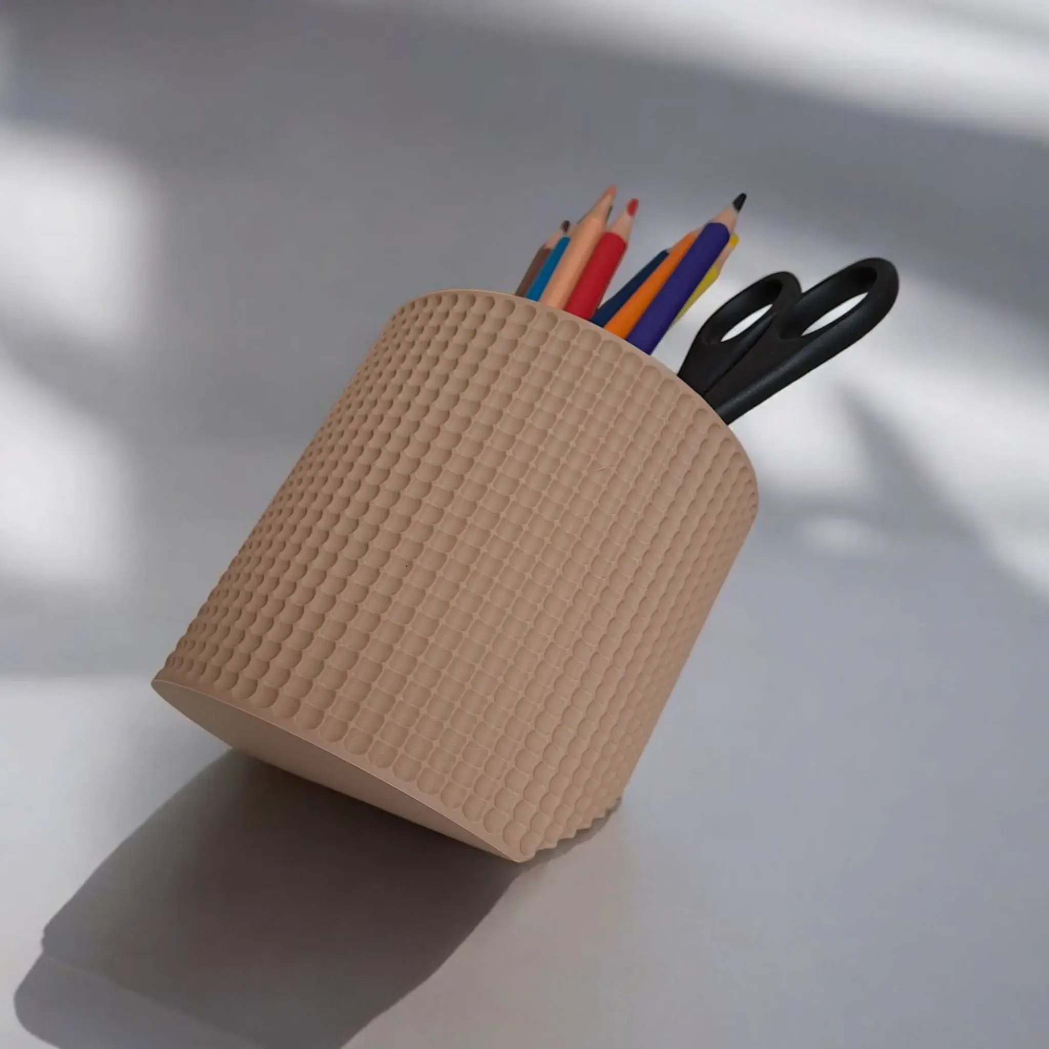 Home Appliance Accessories STL Download - Angled Pen Holder as Retro ...
