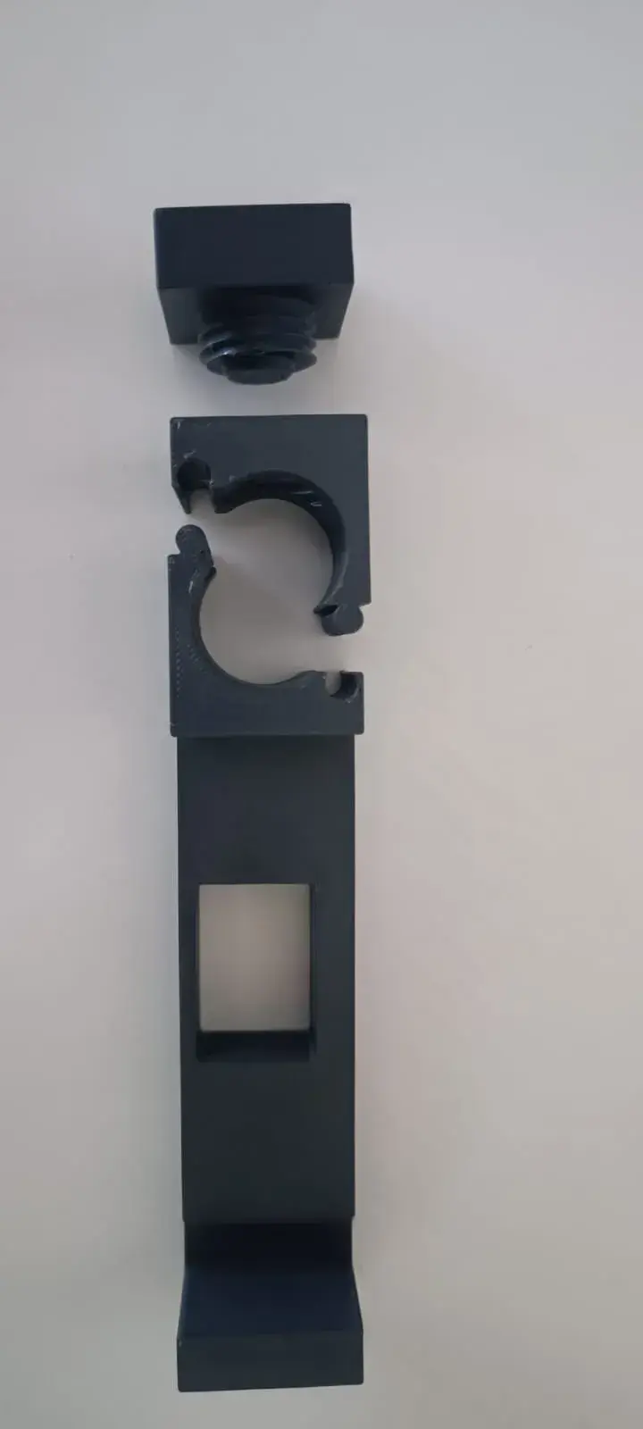 3D Printer Files | 3MF File | Shower Rod Clamp with Accessory Holders ...
