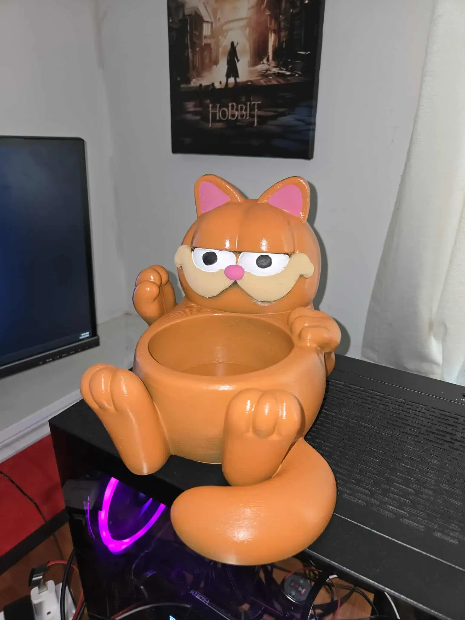 3D Printer Files | 3MF File | Garfield Multi-color Headphones Holder ...