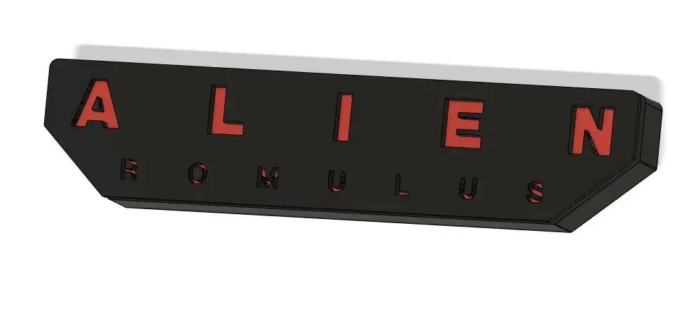 Home Decorations & Ornaments STL Download - Alien Romulus Led Light ...