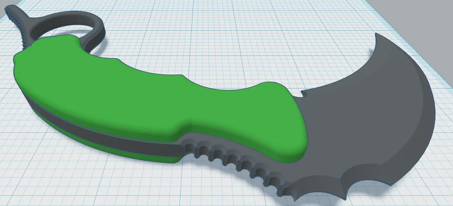 3D Printer Files | 3MF File | Karambit 7 | Creality Cloud