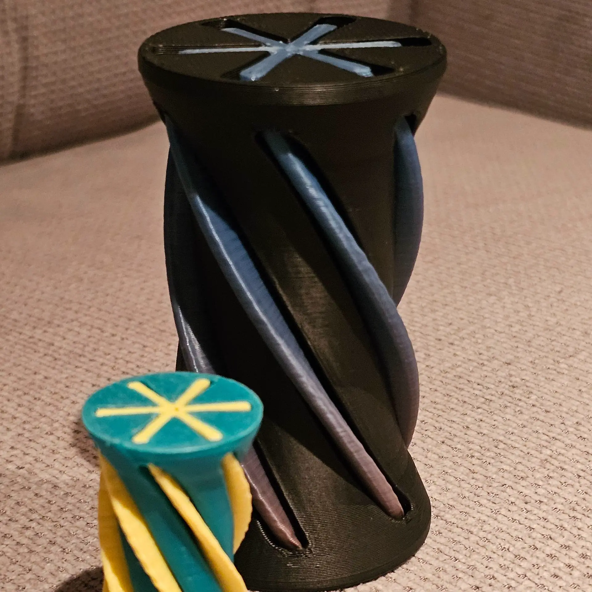 3D Printer Files | 3MF File | Spiral pass-through fidget spinner ...