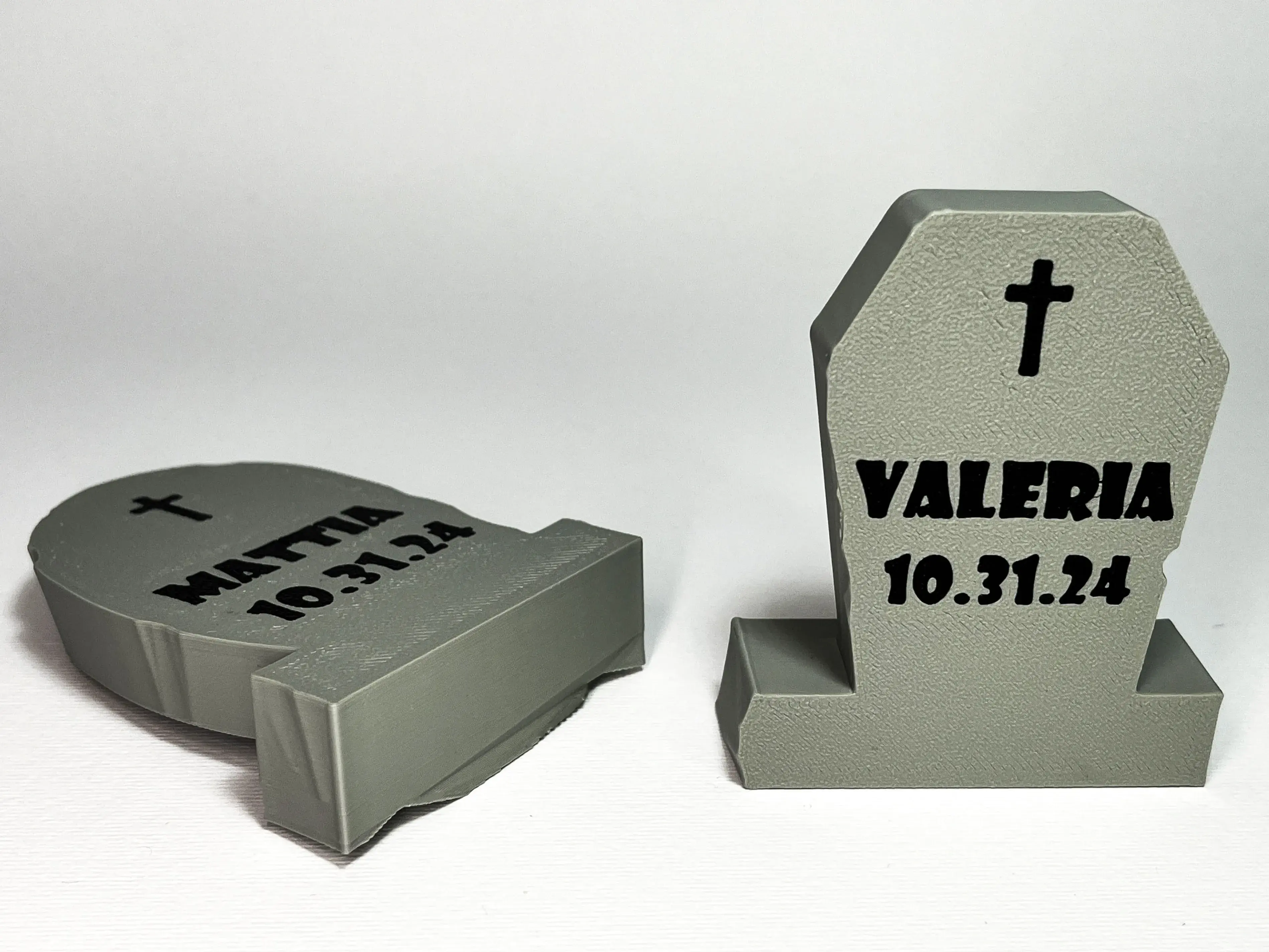 3D Printer Files | 3MF File | Gravestone Halloween Customizable ...