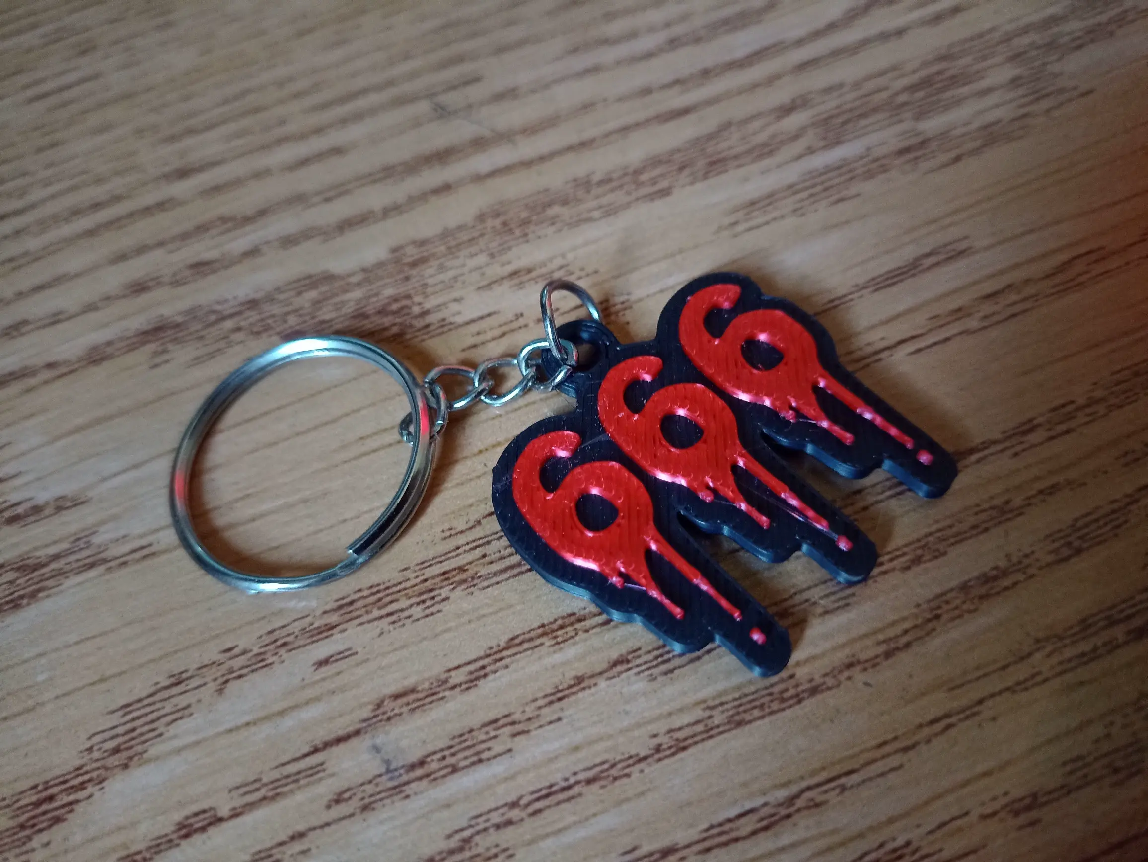 3D Printer Files | 3MF File | Goth Tripple Goddes 666 Satanic Keychains ...