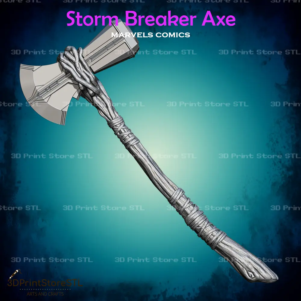 Cosplay STL Download - Storm Breaker Cosplay Marvels Comics - STL ...
