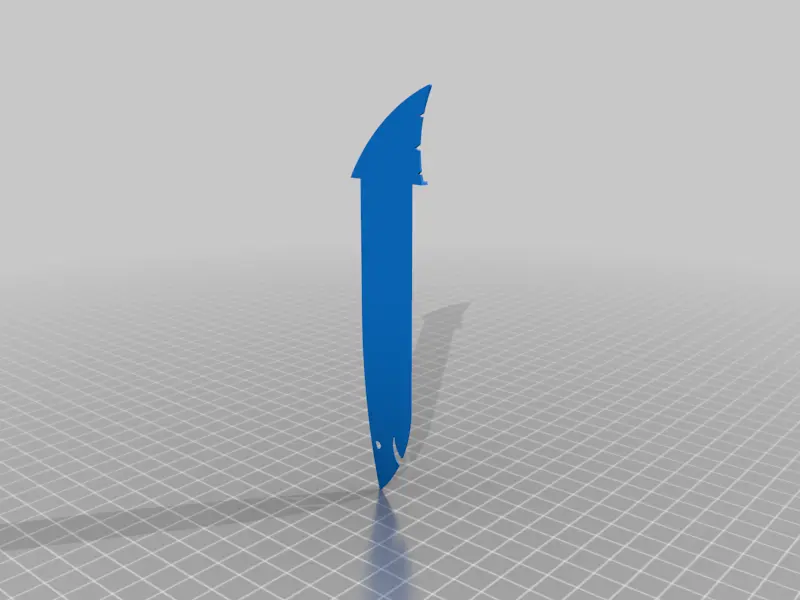 gratuita Other STL Descarga - The Bookshark Bookmark long and short ...