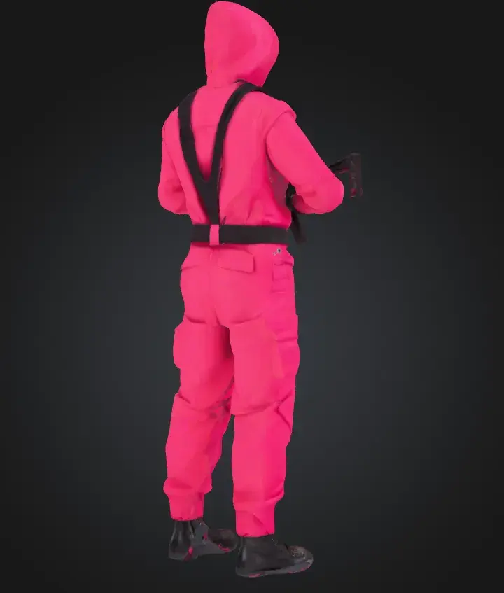 3D Printer Files | 3MF File | Squid Game Guard | Creality Cloud