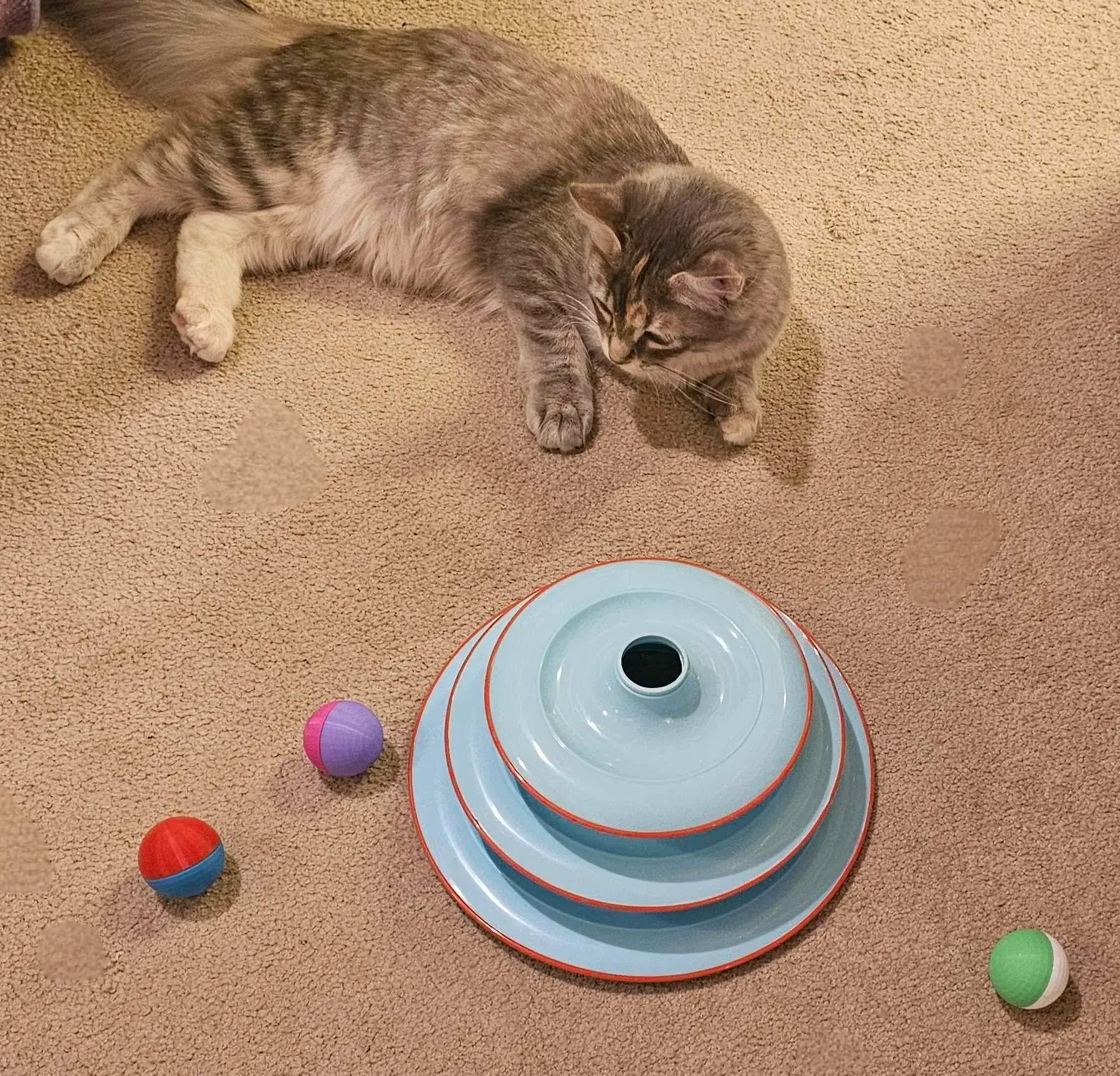 3D Printer Files | 3MF File | Easy Print Cat Balls! use up your extra ...