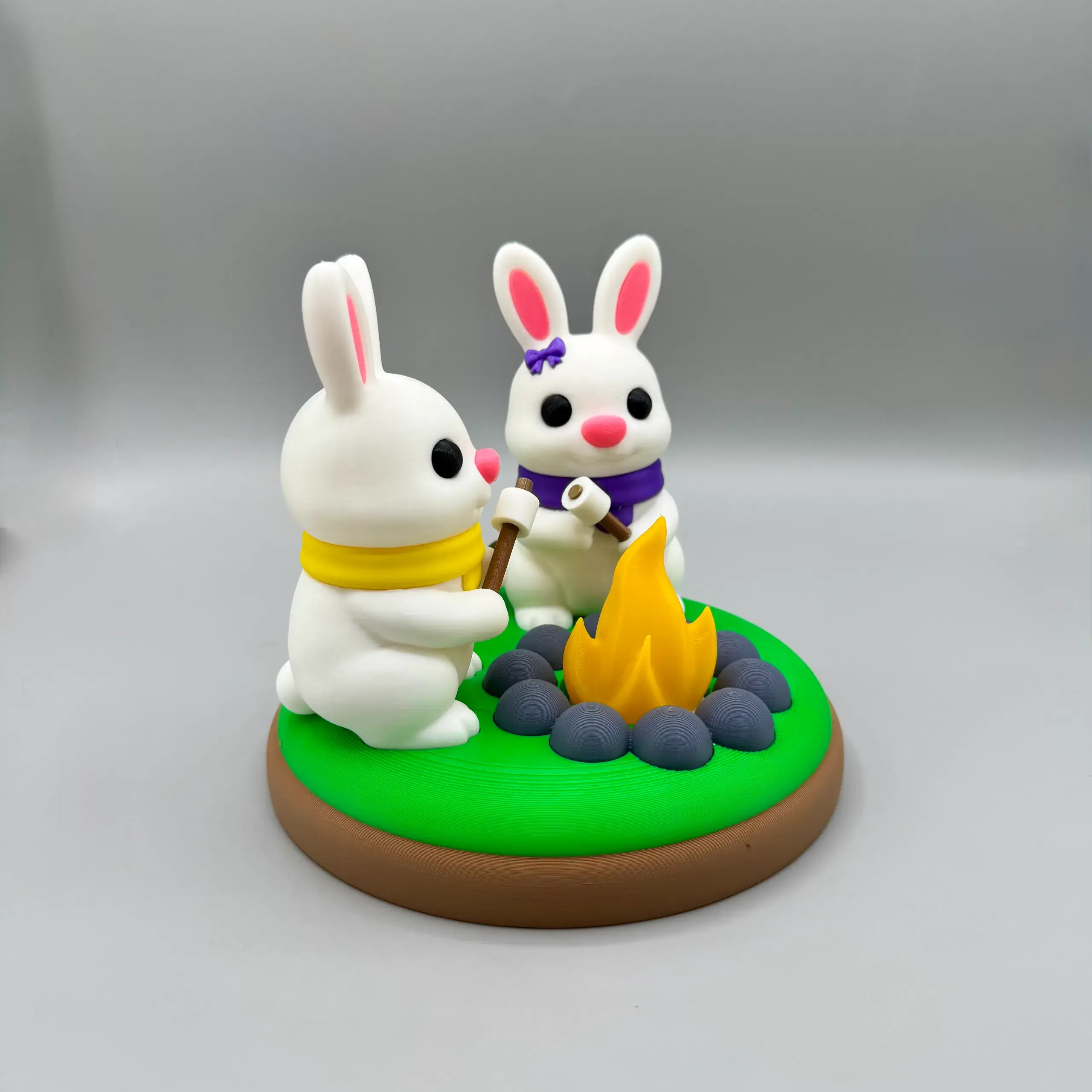 Lighting & Lamps STL Download - Bunny Campfire Night Lightby tacticalkaoz