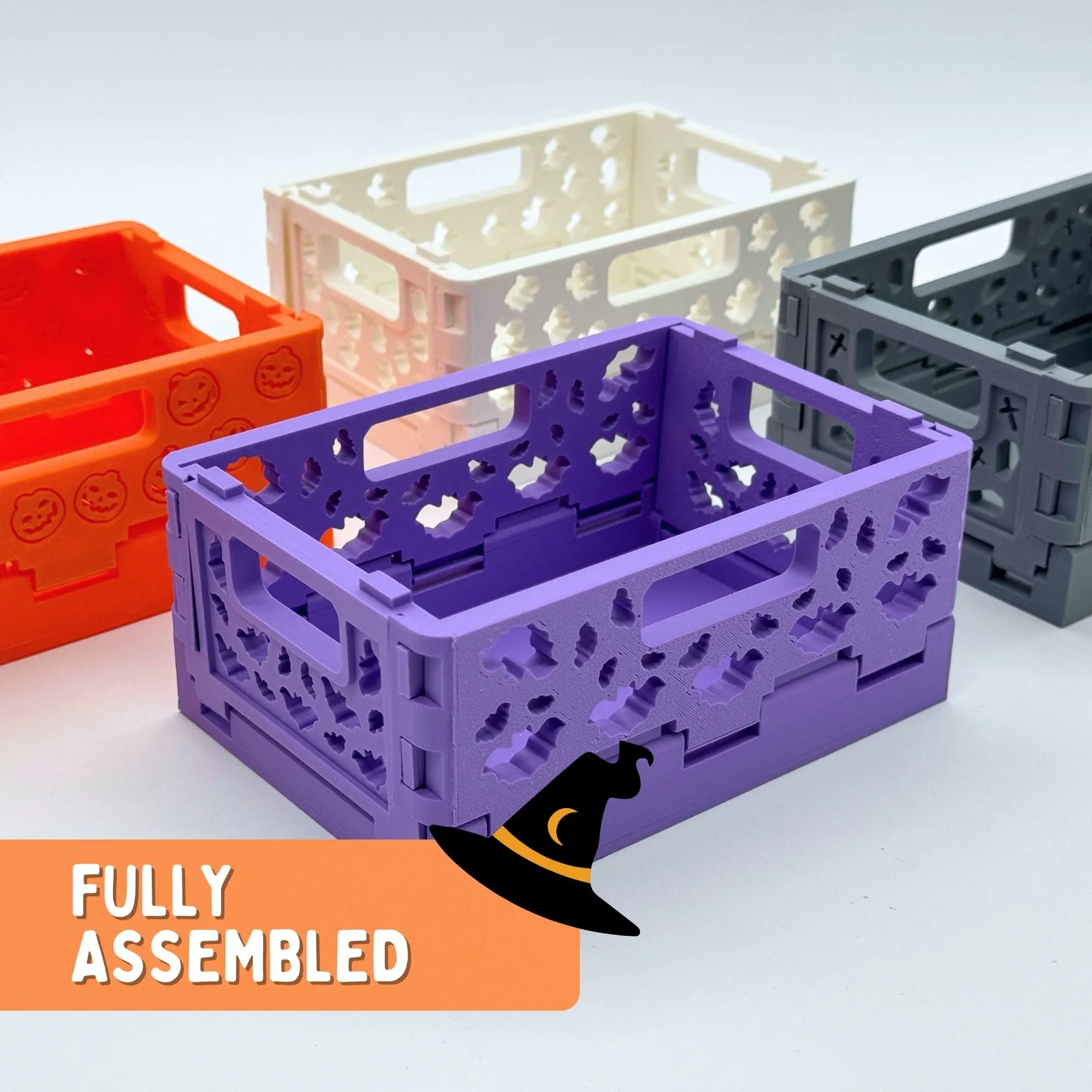 Home Decorations & Ornaments STL Download - 3D Printable Storage Crate ...